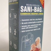 Sanitary Waste Bag / Bedpan Liner for Nursing Homes, Elderly