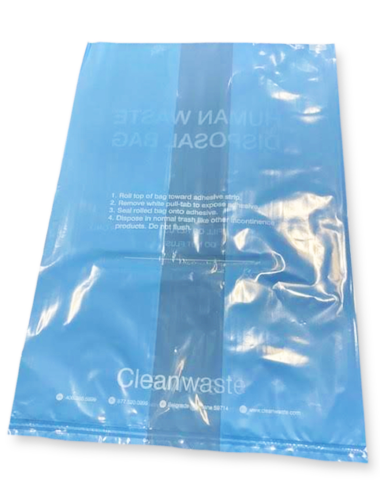Cleanwaste Waste Collection Bags for Camping & Portable Toilets